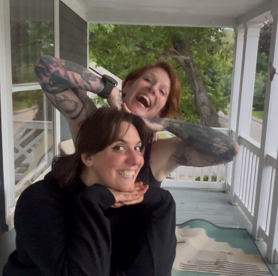 Banff with Candace and Sandy